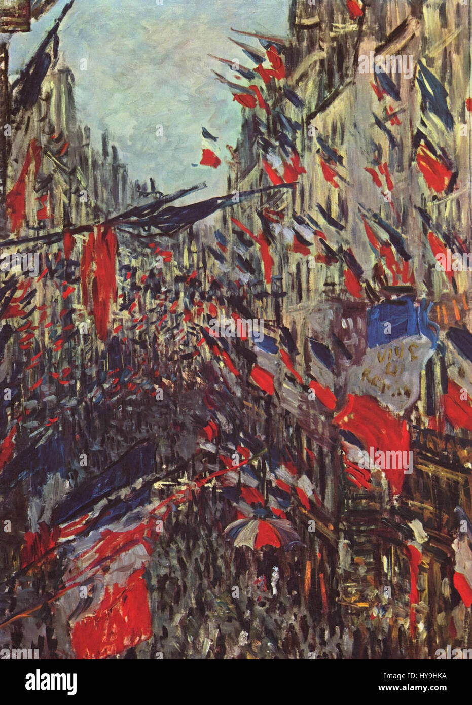 This painting by Claude Monet, known for his impressionistic style ...