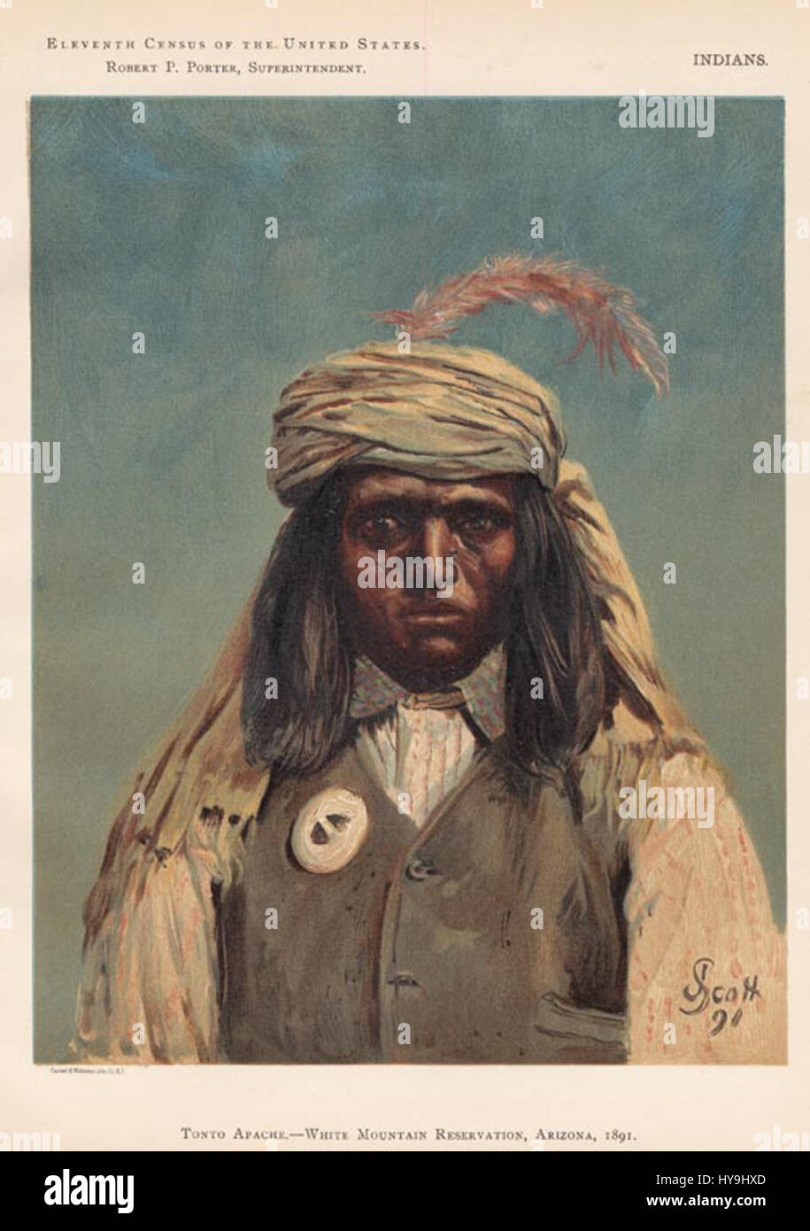 Apache artist hi-res stock photography and images - Alamy