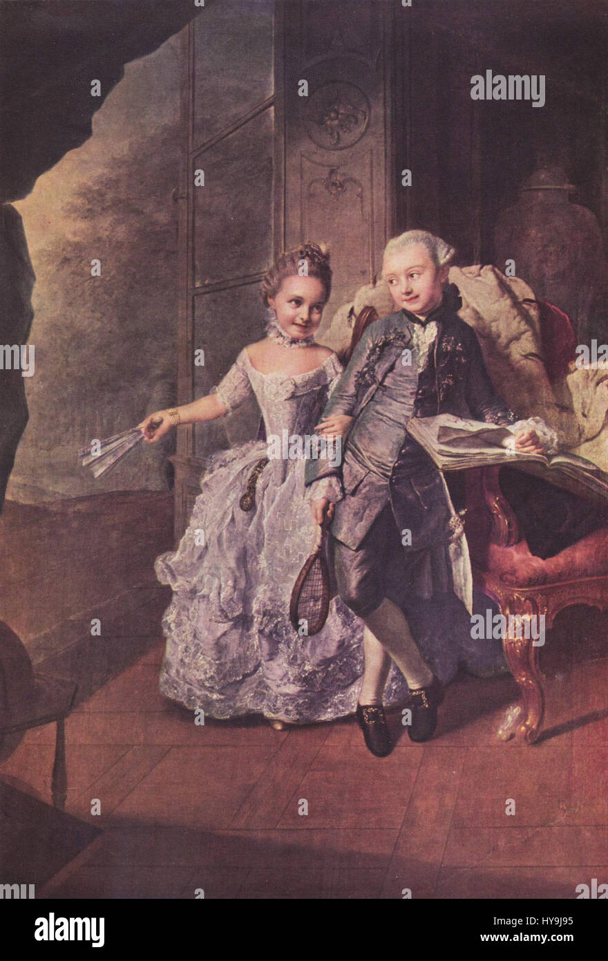 Georg David Matthieu was a German painter known for his portraits and ...