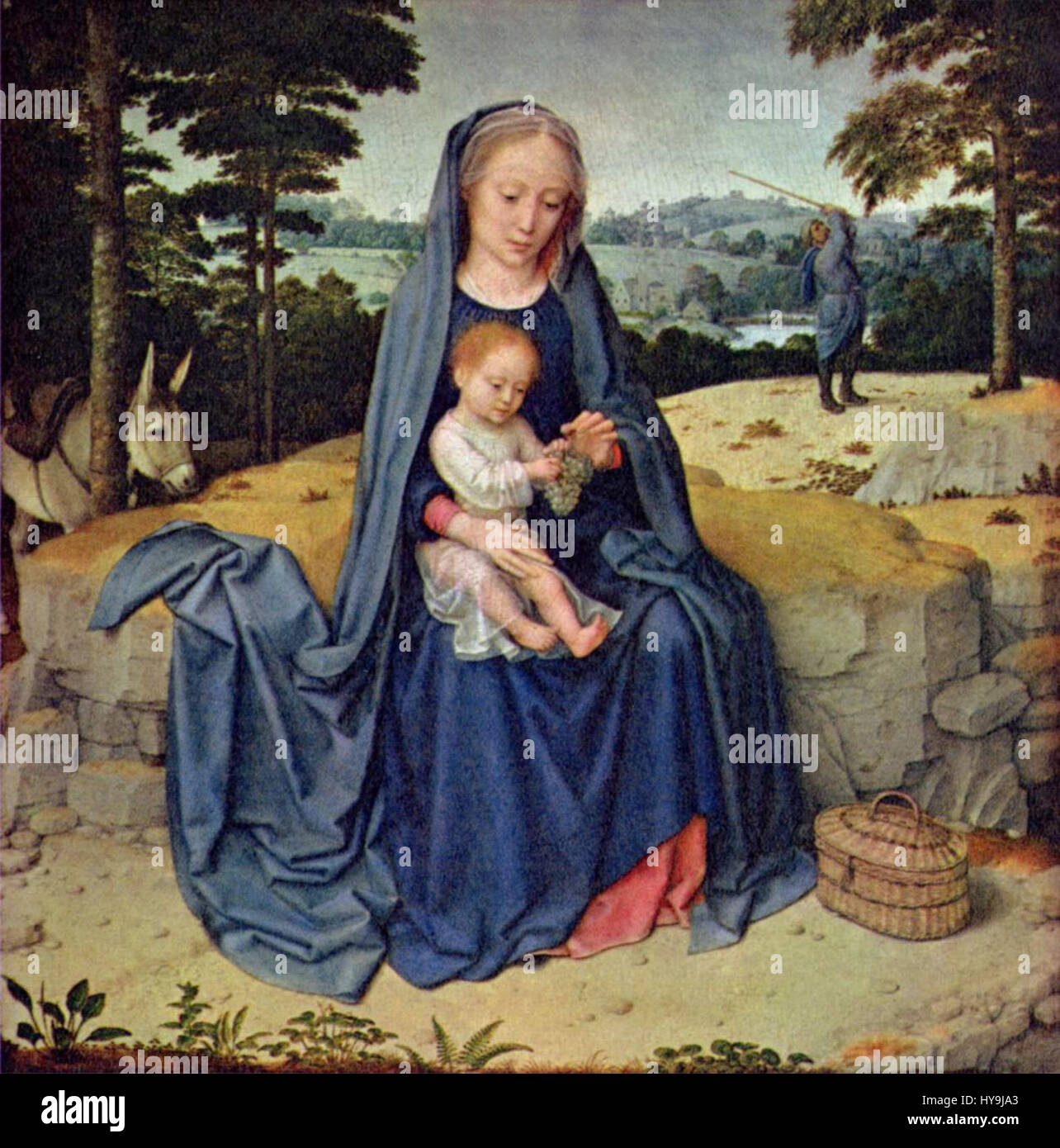 Gerard David (circa 1460-1523) was a Flemish painter known for his ...