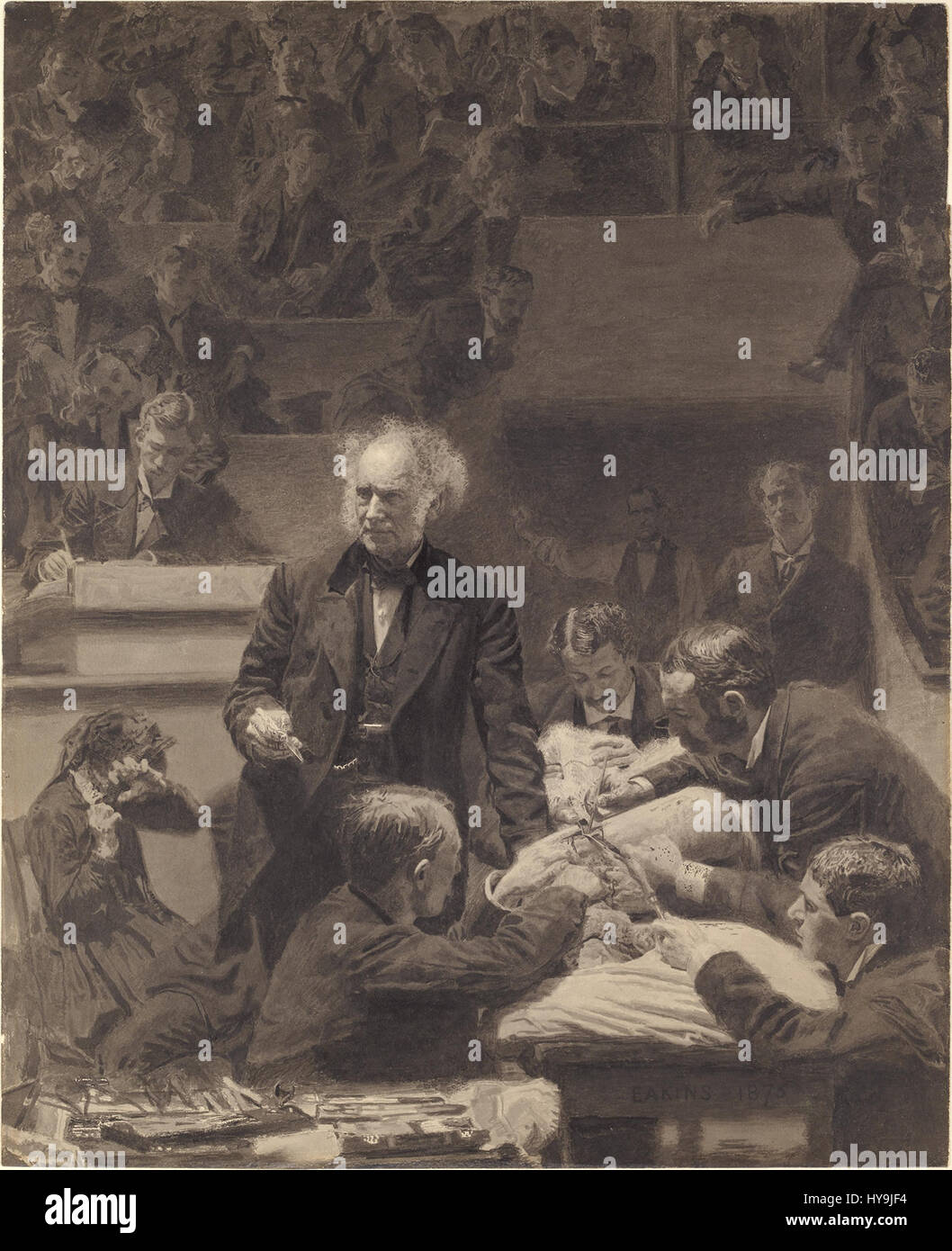 'The Gross Clinic' is a famous 1875 painting by Thomas Eakins ...