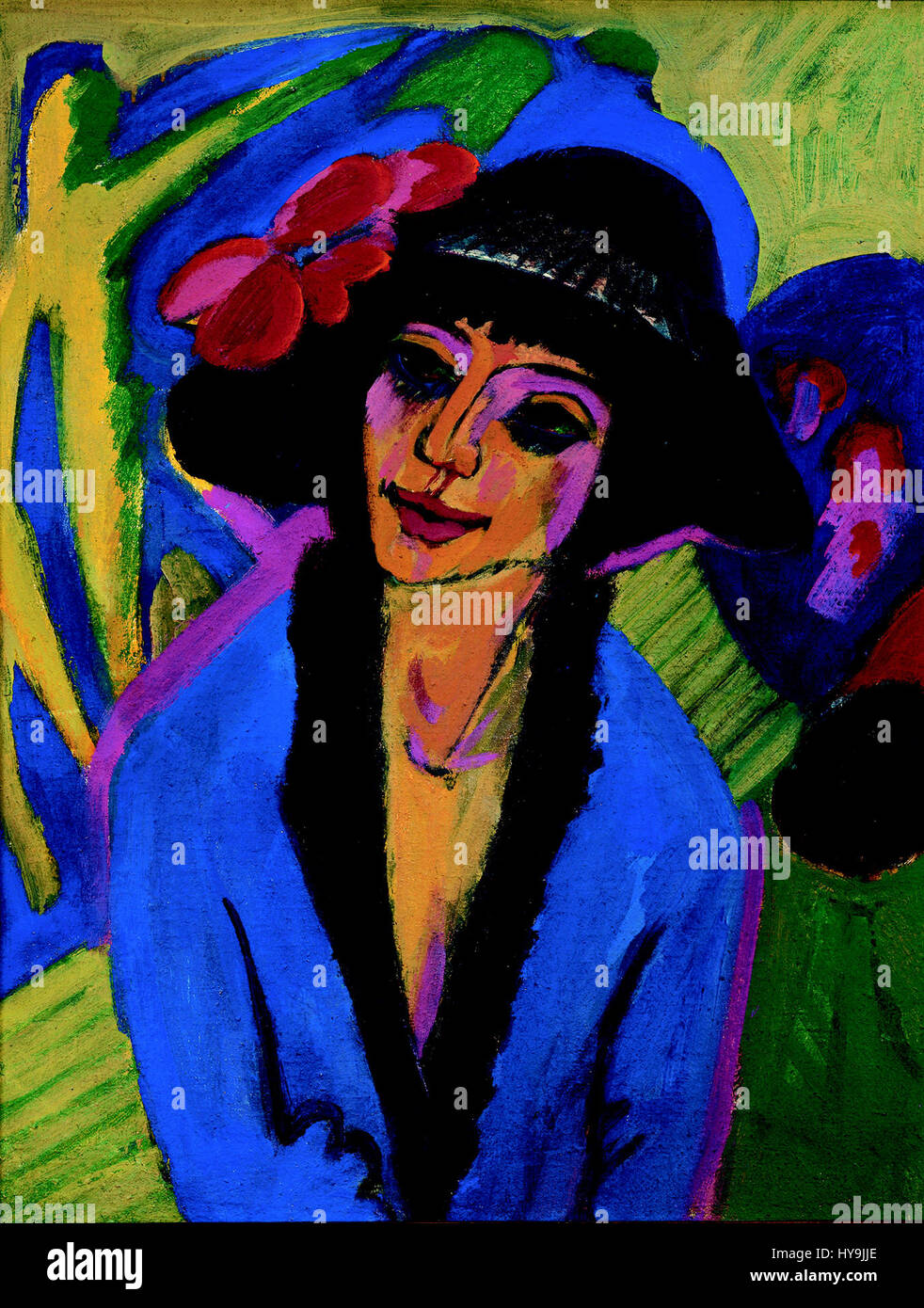 Ernst ludwig kirchner portrait artist hi-res stock photography and ...