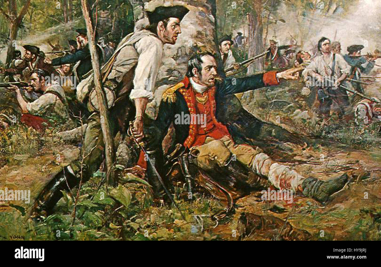The Battle of Oriskany, fought in 1777 during the American ...