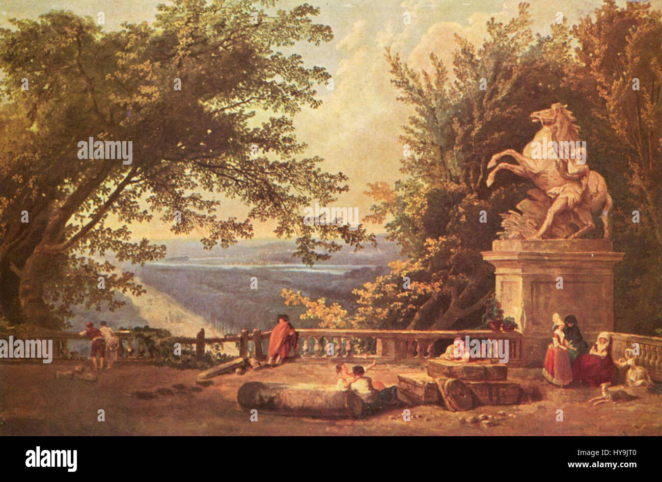 Hubert Robert 002 Stock Photo - Alamy