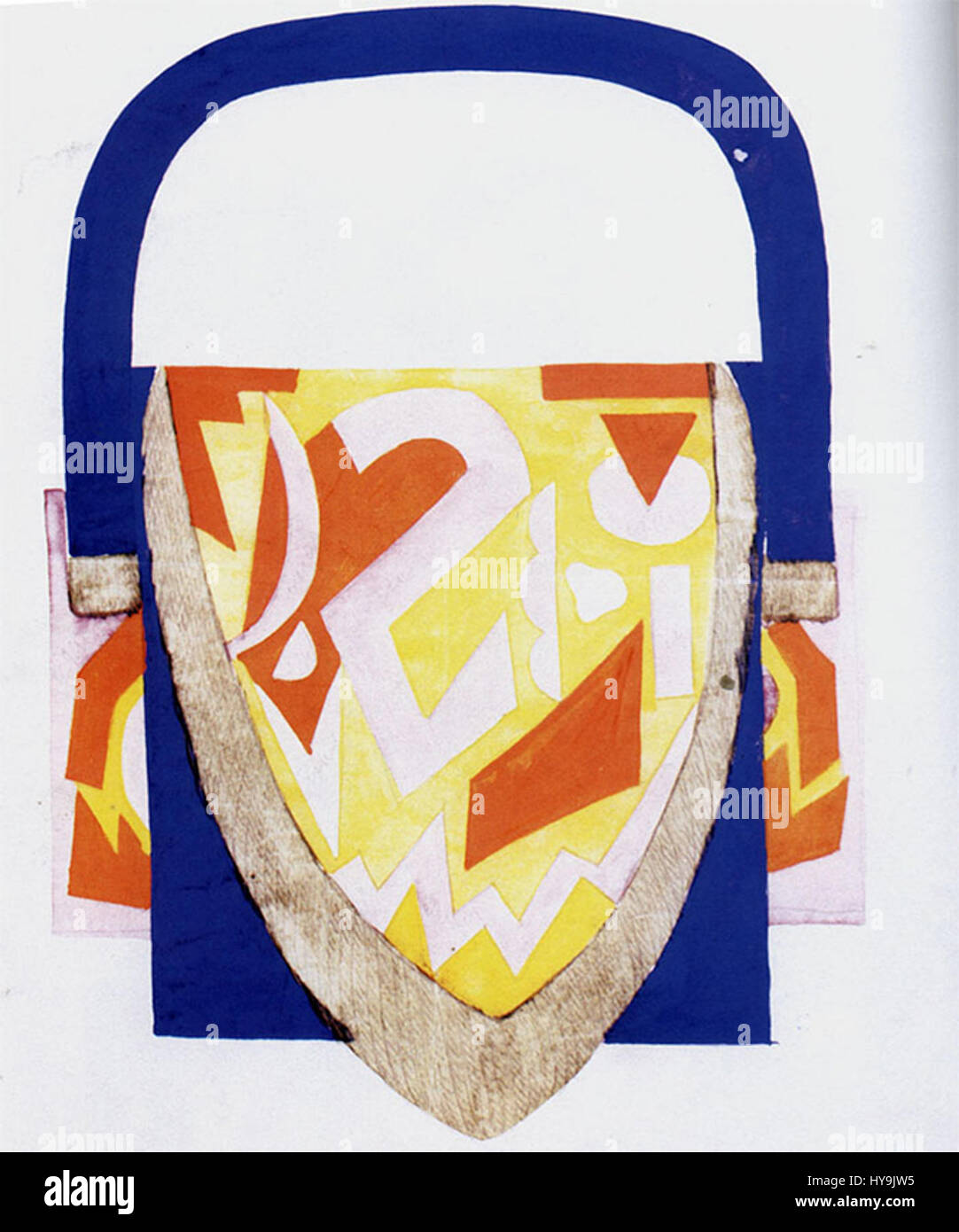 This design for a women’s bag by Russian avant-garde artist Olga ...
