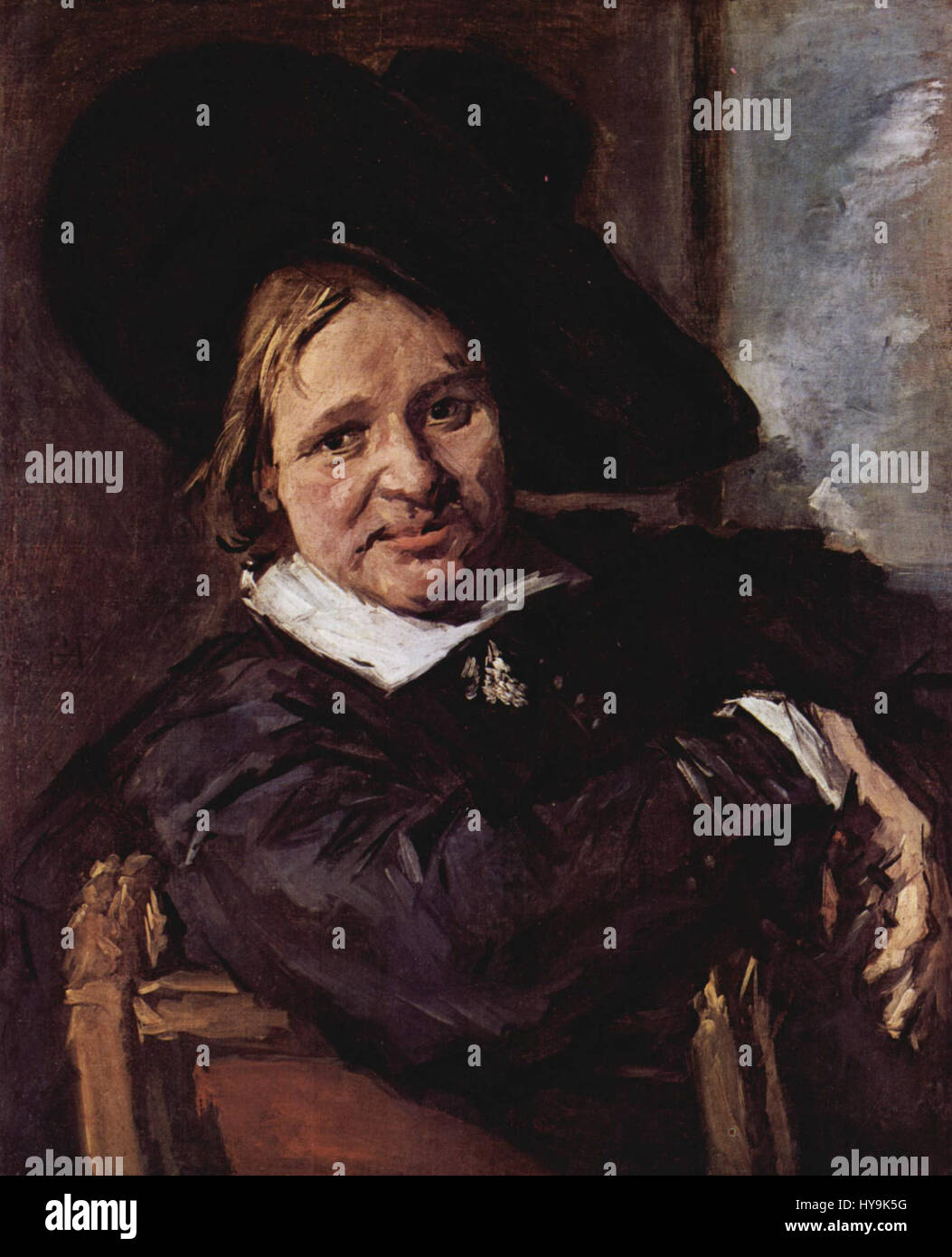 Frans Hals, a prominent 17th-century Dutch painter, is known for his ...
