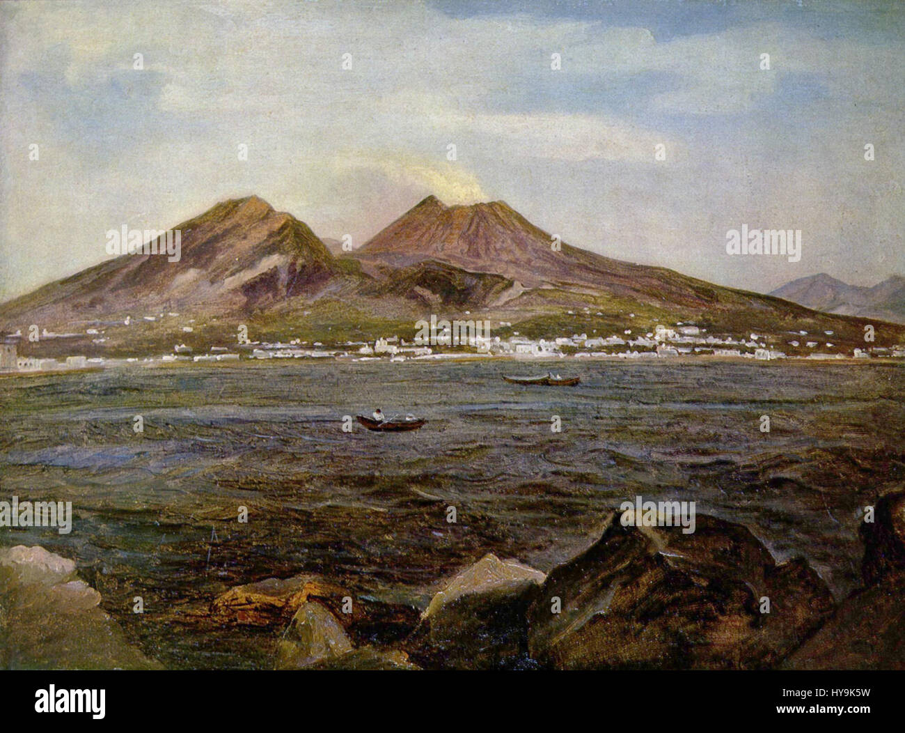 Joseph Rebell was a prominent 19th-century landscape artist, known for ...