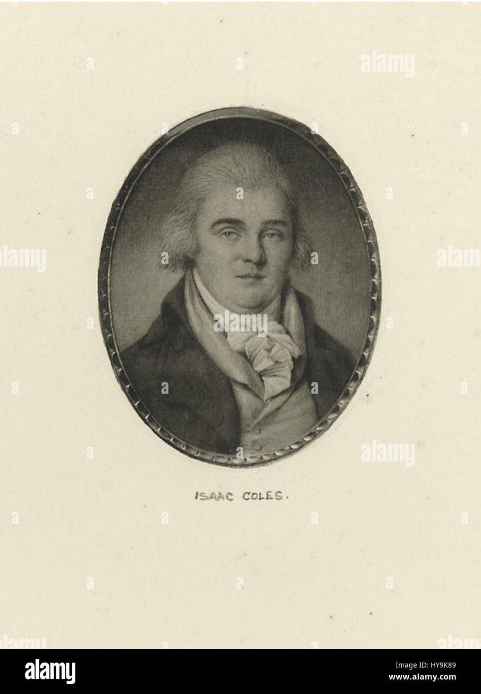 Isaac Coles is a notable figure in 18th-century portrait painting. His ...