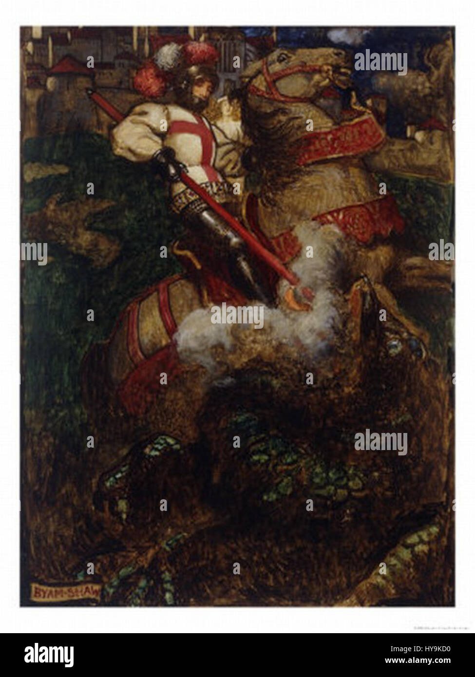 John Liston Byam Shaw 008 Stock Photo - Alamy