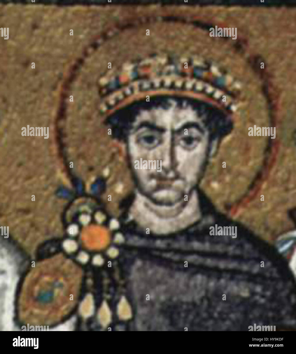 Byzantine emperor justinian i hi-res stock photography and images - Alamy