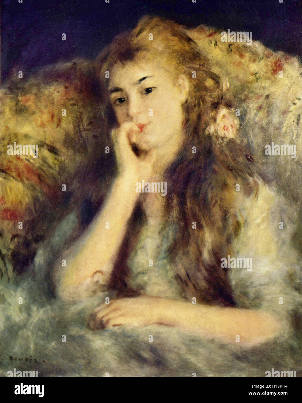 Pierre-Auguste Renoir, a leading figure in French Impressionism, was ...
