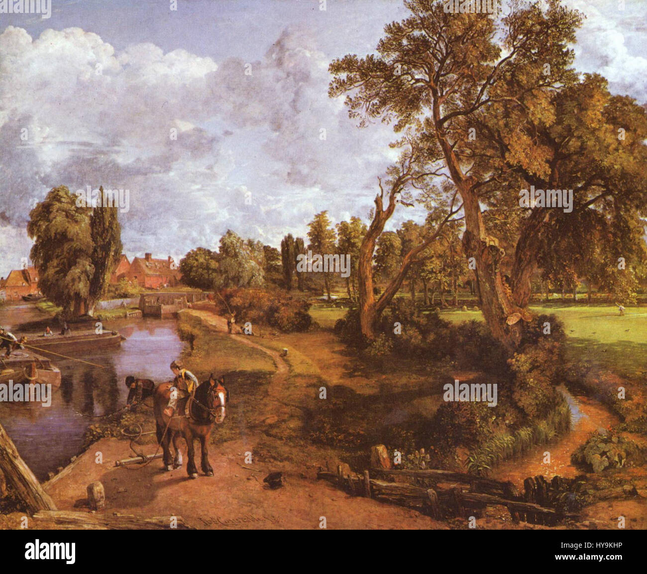 John Constable’s landscape painting captures the rural beauty of ...