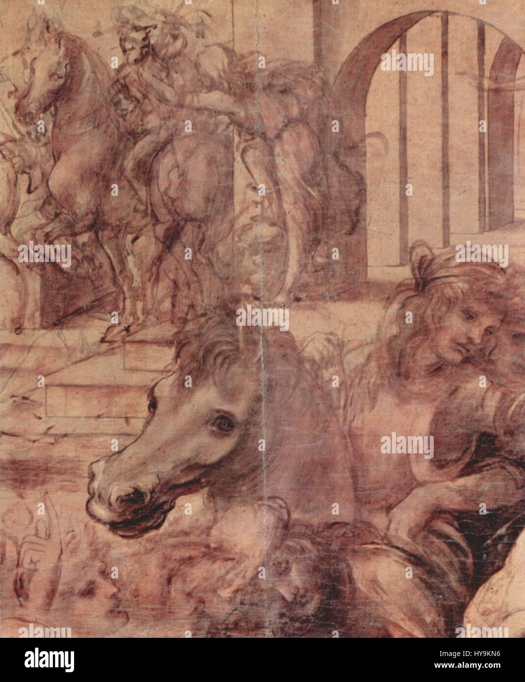 This artwork attributed to Leonardo da Vinci showcases his mastery of ...