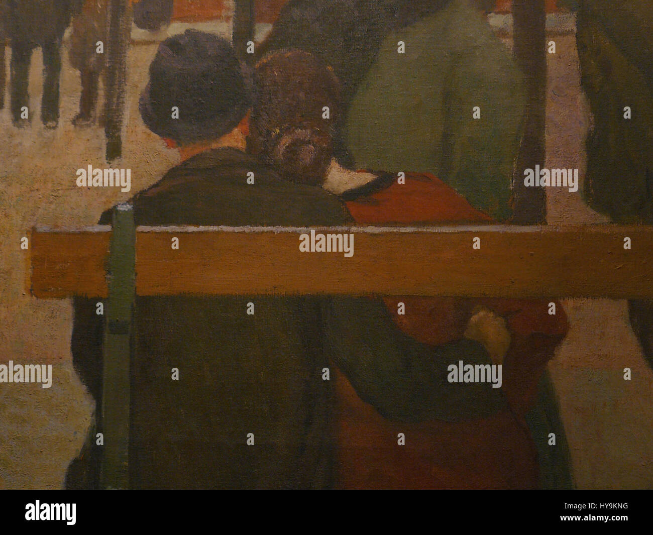 Jules Adler's 1923 painting 'Printemps de Paris, Les Communiantes ...