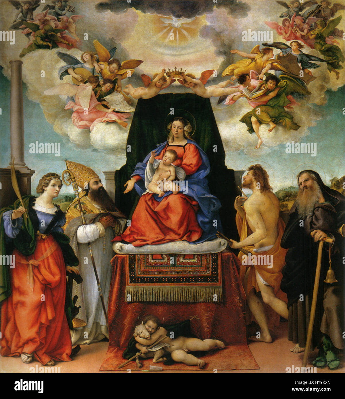 Lorenzo Lotto's artwork from the early 16th century features meticulous ...
