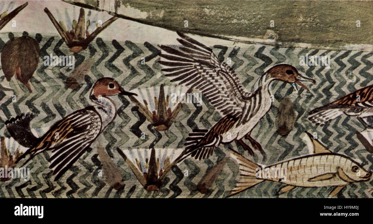 The artist known as 'Maler der Grabkammer des Menna' was an ancient ...