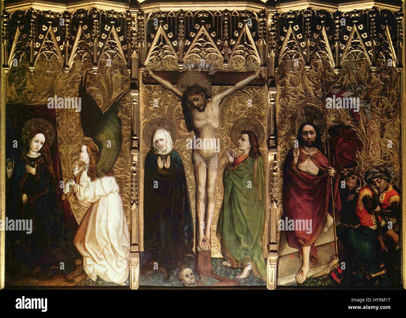 Meister des Tucher Altars 001 Stock Photo - Alamy