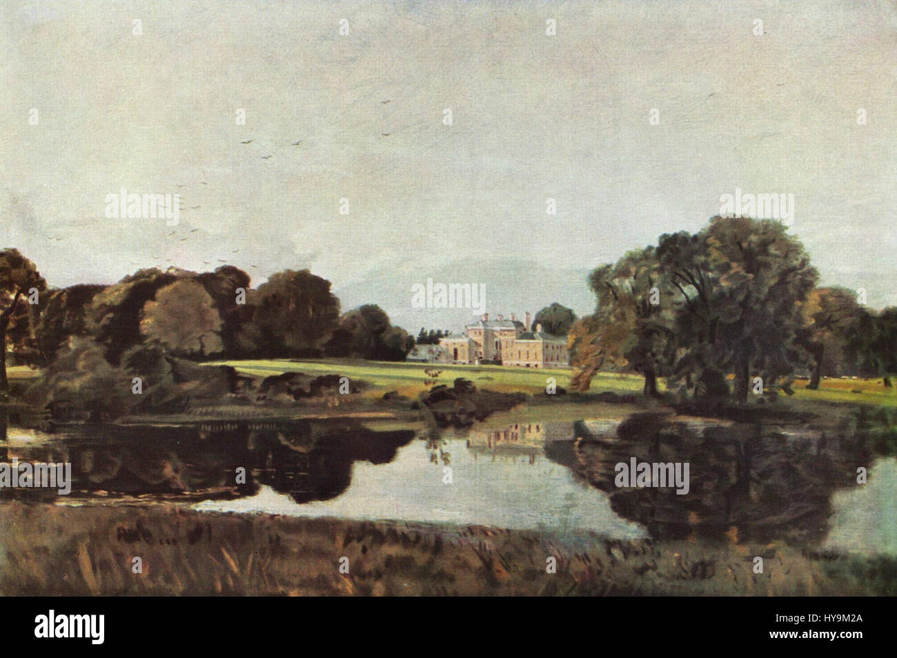 John Constable’s 021 is a landscape painting, typical of his work ...