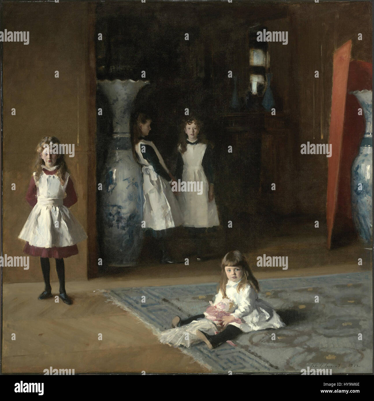 John singer sargent daughters of hi-res stock photography and images ...