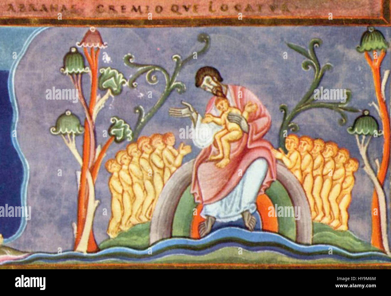 The 'Codex Aureus Epternacensis' is a medieval illuminated manuscript ...