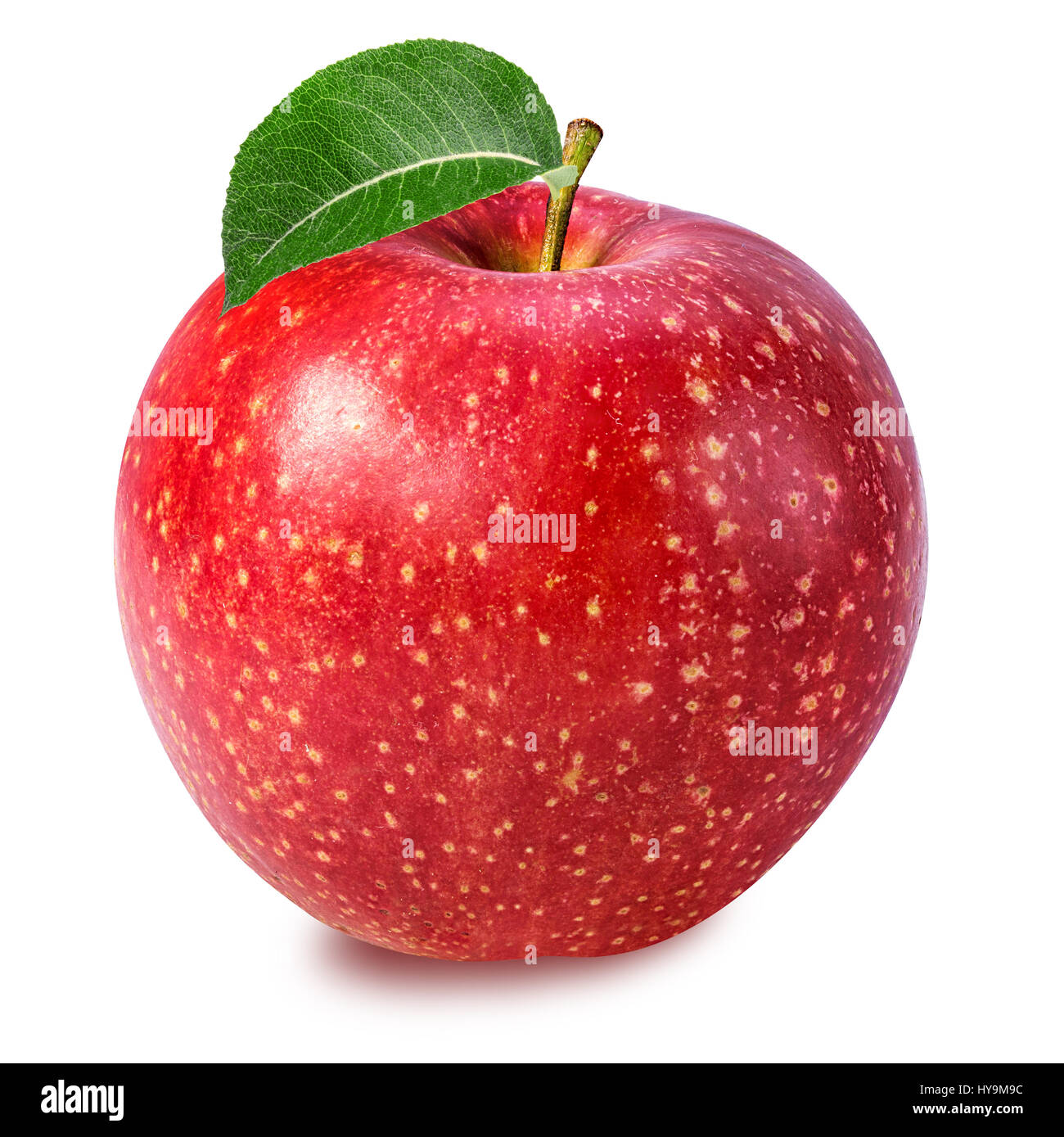 apple isolated on white background Stock Photo - Alamy