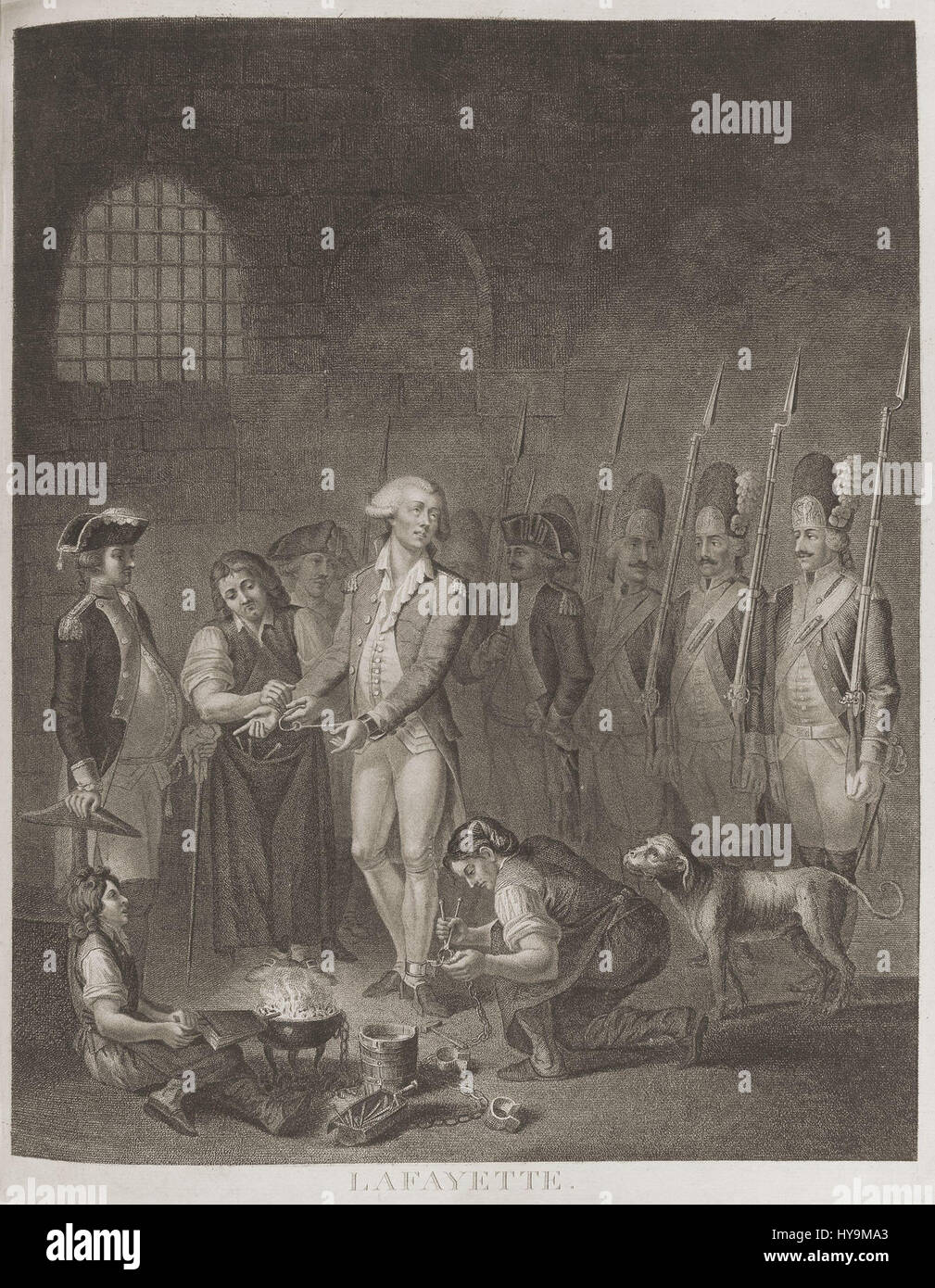 Marie joseph paul yves roch gilbert du motier lafayette hi-res stock photography and images - Alamy