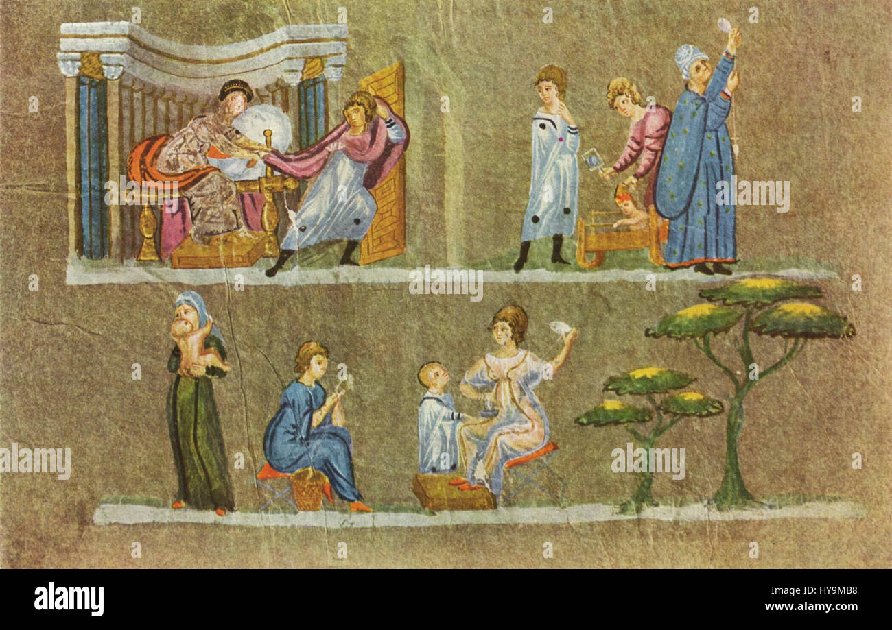 'Meister der Wiener Genesis 001' refers to a work by the Master of the ...