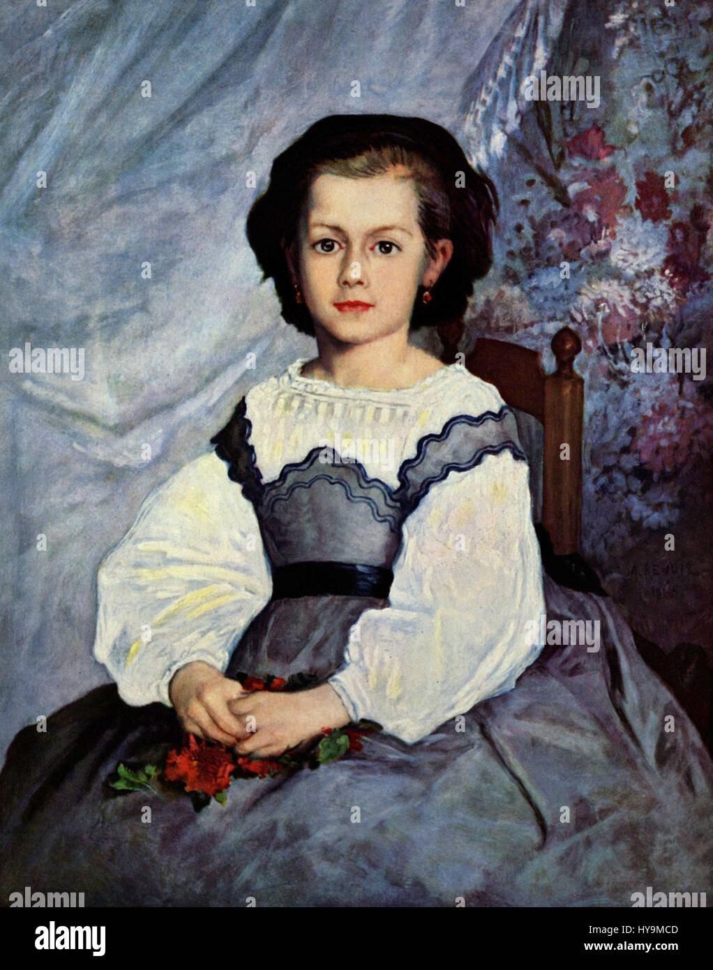Pierre-Auguste Renoir's work '100' demonstrates his iconic ...