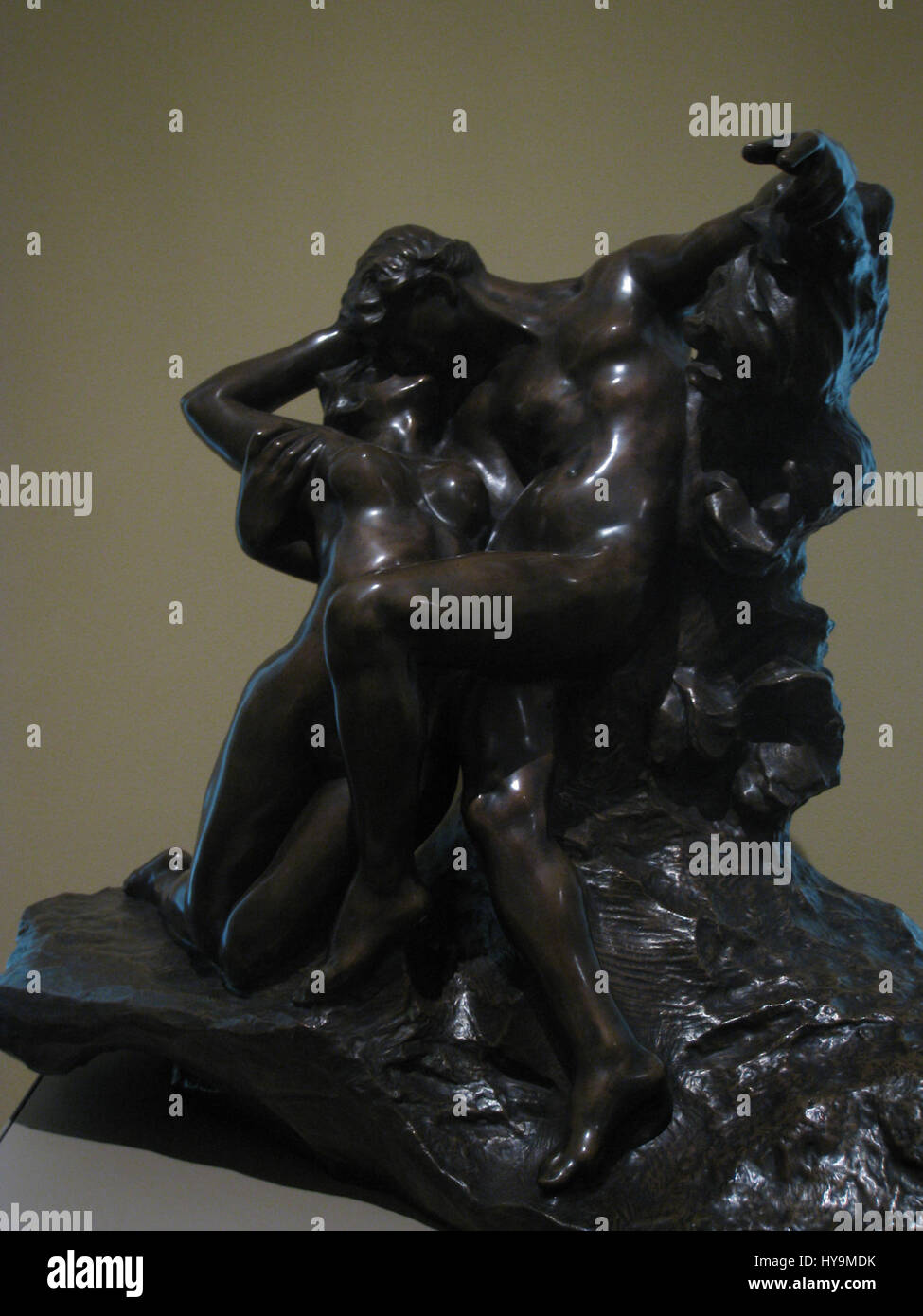 'Eternal Spring' by Auguste Rodin is a sculptural work representing the ...