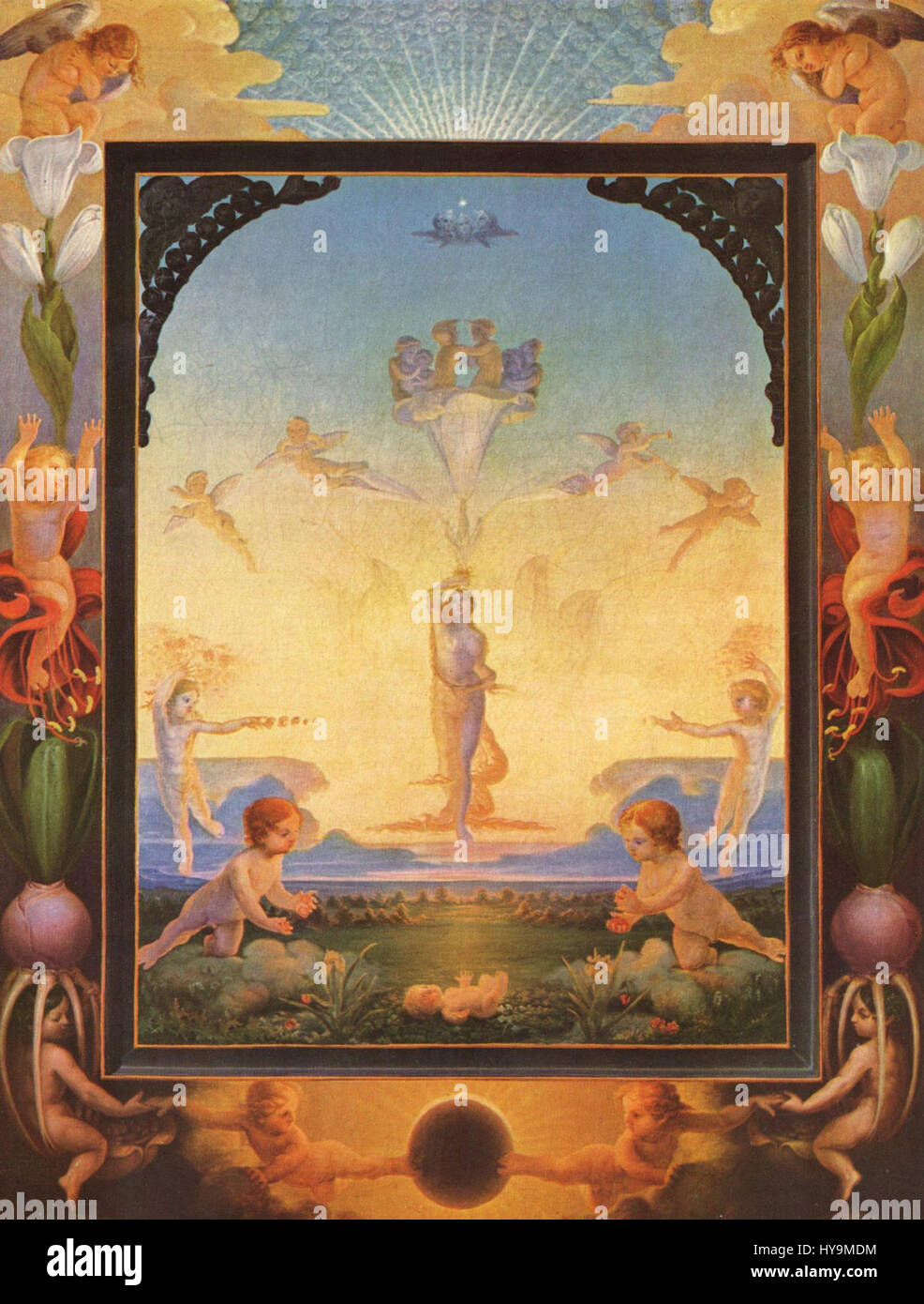 Philipp Otto Runge was a German Romantic painter known for his works ...