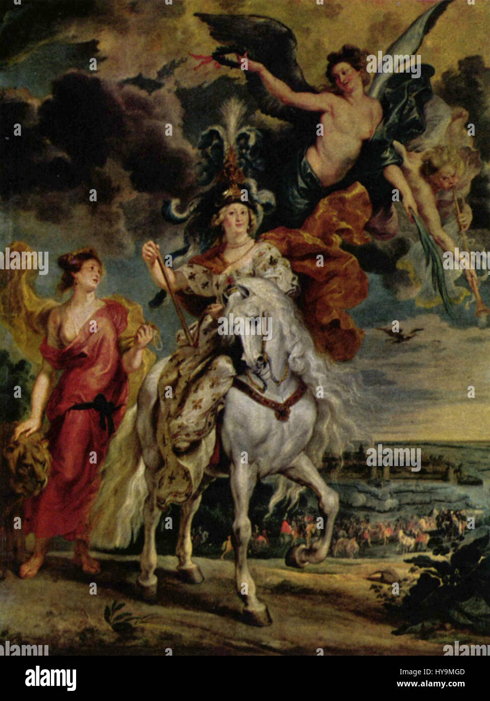 This piece by Peter Paul Rubens showcases his signature Baroque style ...