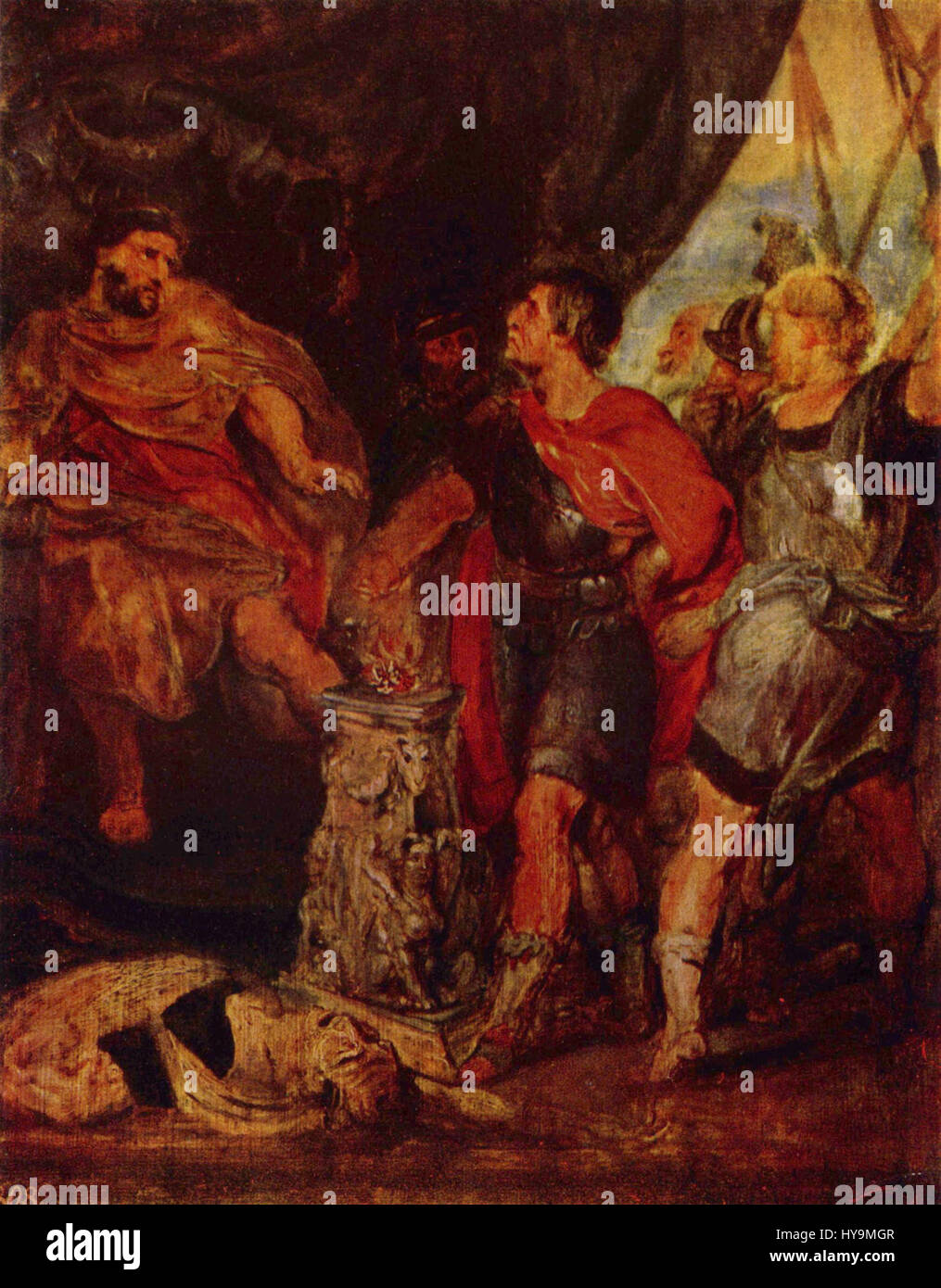 This work by Peter Paul Rubens is a classic example of his Baroque ...