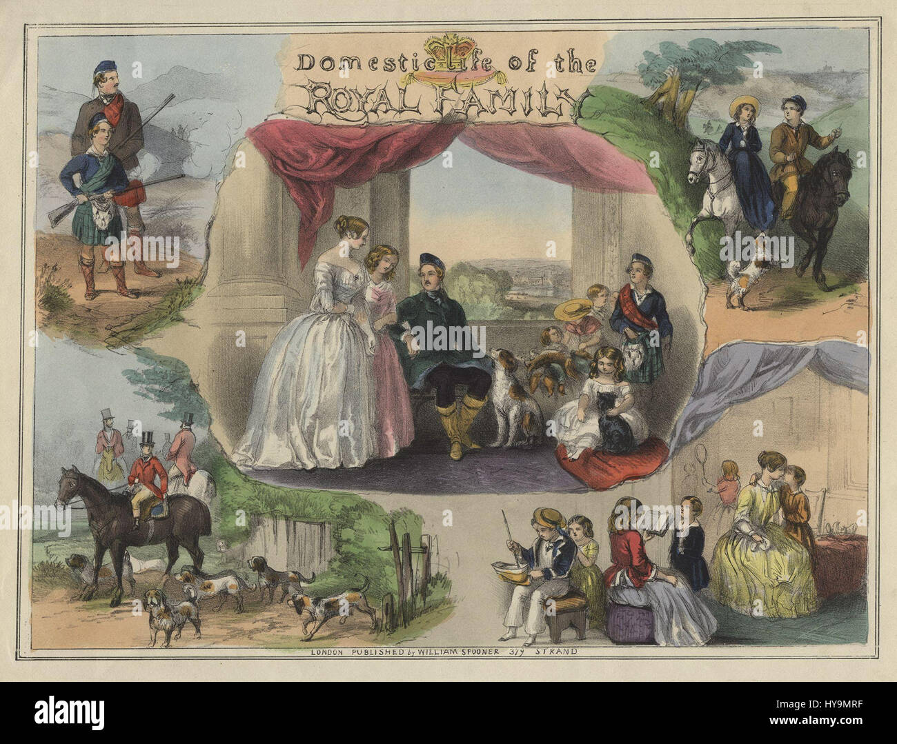 Domestic life royal family hi-res stock photography and images - Alamy