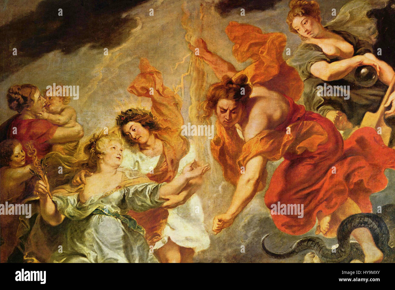 This work by Peter Paul Rubens, known for his Baroque style, showcases ...