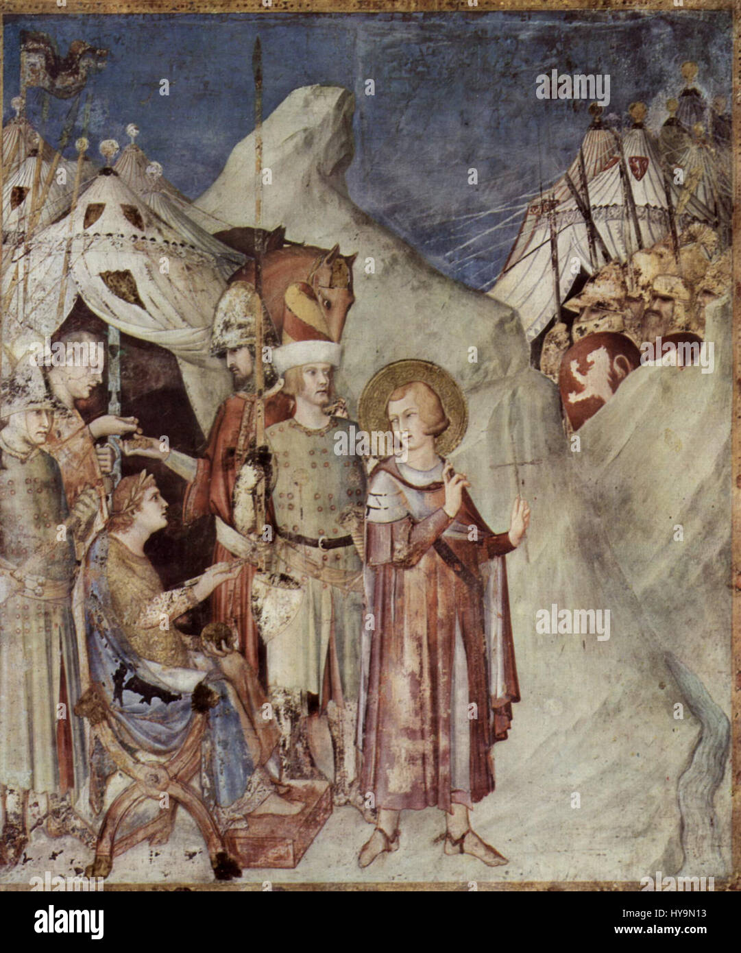 Simone Martini (c. 1284–1344) was an Italian painter of the Gothic ...