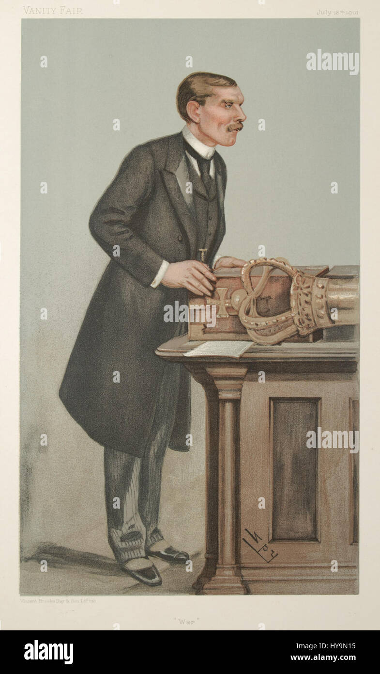 This portrait of St. John Brodrick, featured in Vanity Fair on July 18 ...