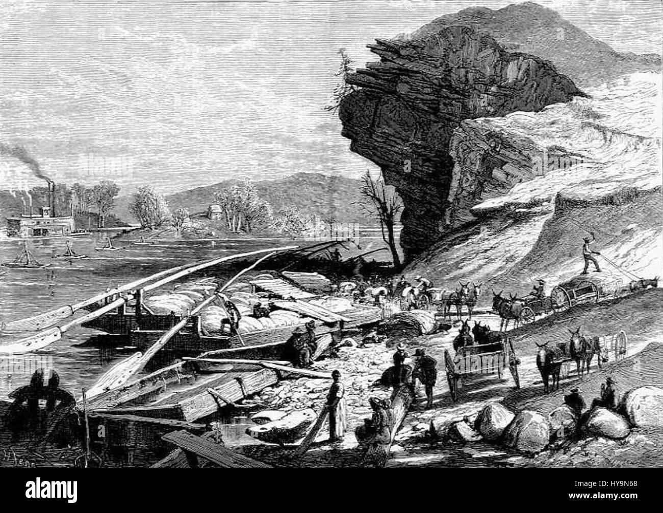 The 'Tennessee at Chattanooga' depicts the role of the USS Tennessee ...