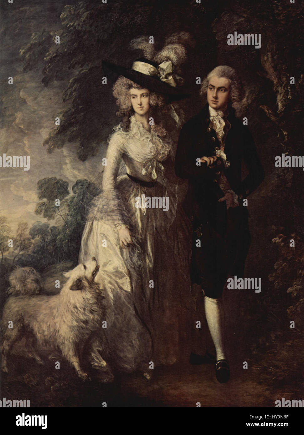 Thomas Gainsborough’s work exemplifies his skill in landscape painting ...