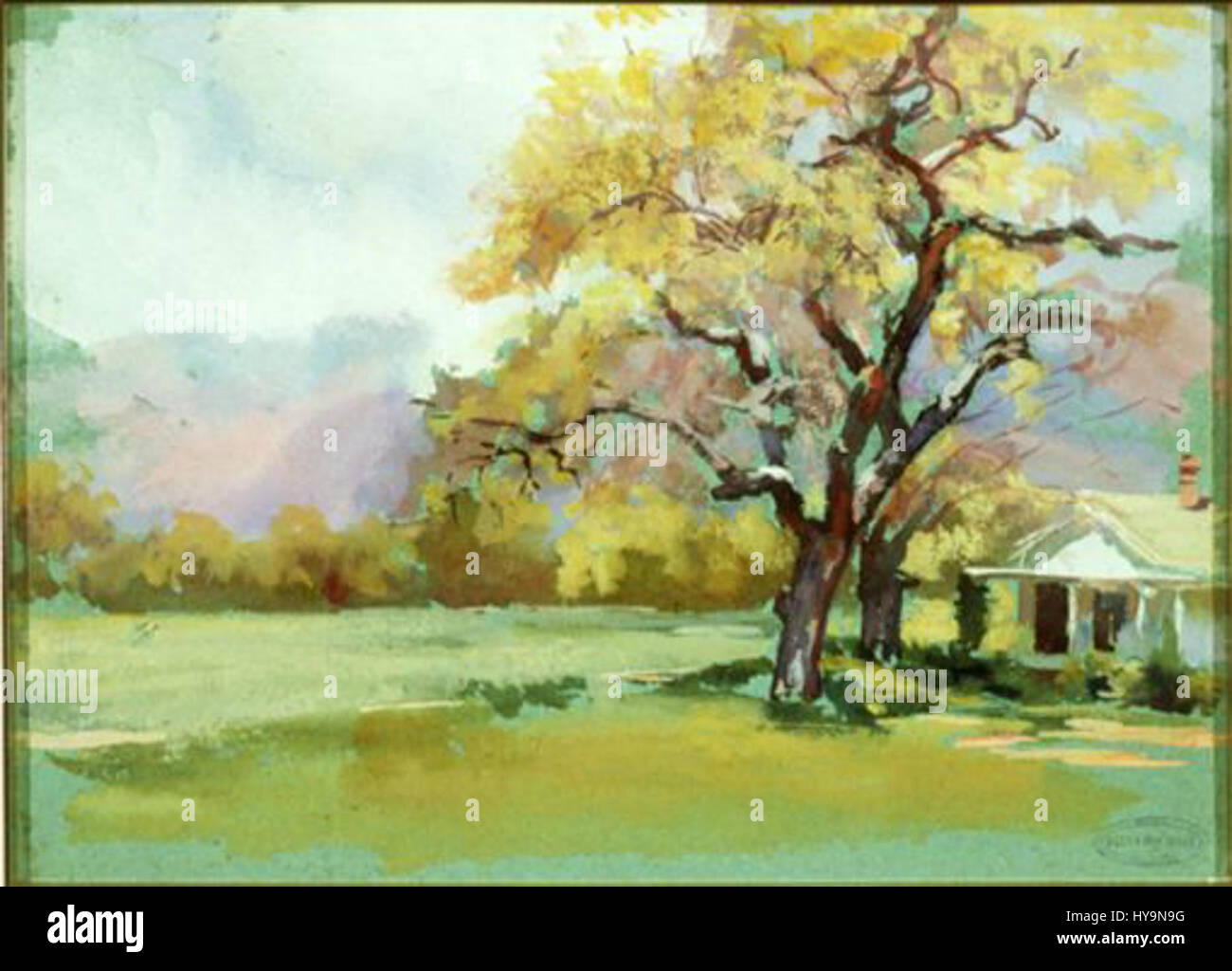 'Summer Place' by Ellen Day Hale is an Impressionist painting depicting ...