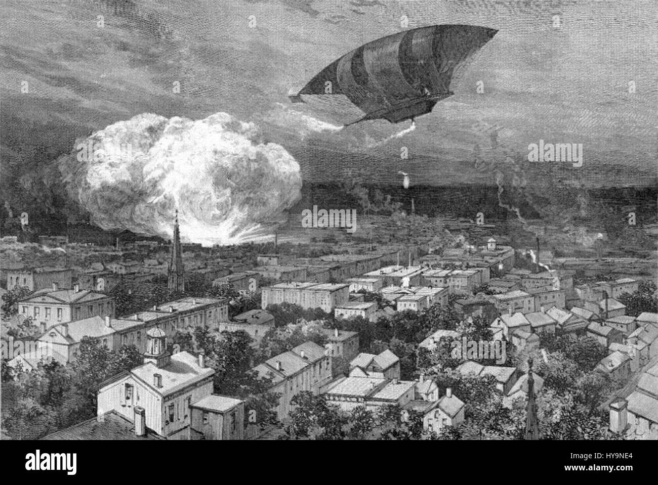 The New Dynamite Balloon from the Inventor's Sketches Stock Photo - Alamy
