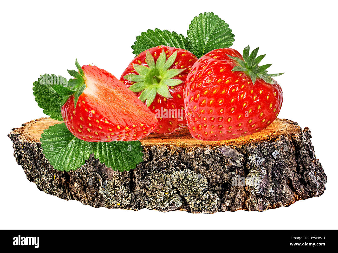 Cross section of strawberry hi-res stock photography and images - Alamy