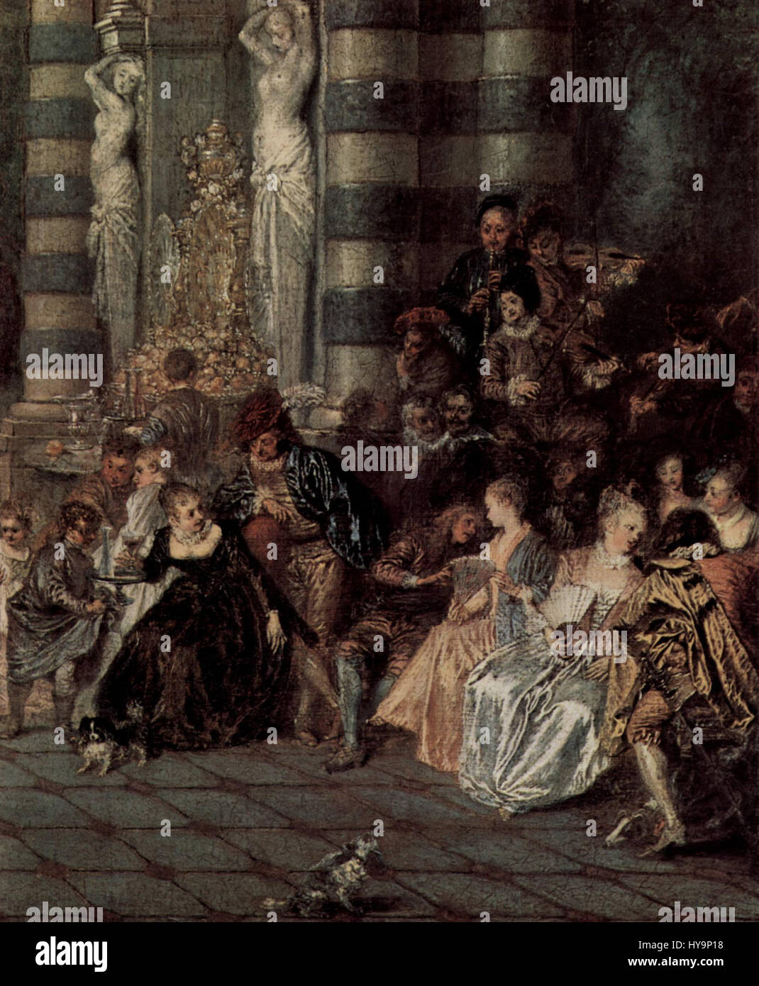 Antoine Watteau was a French Rococo painter known for his depictions of ...