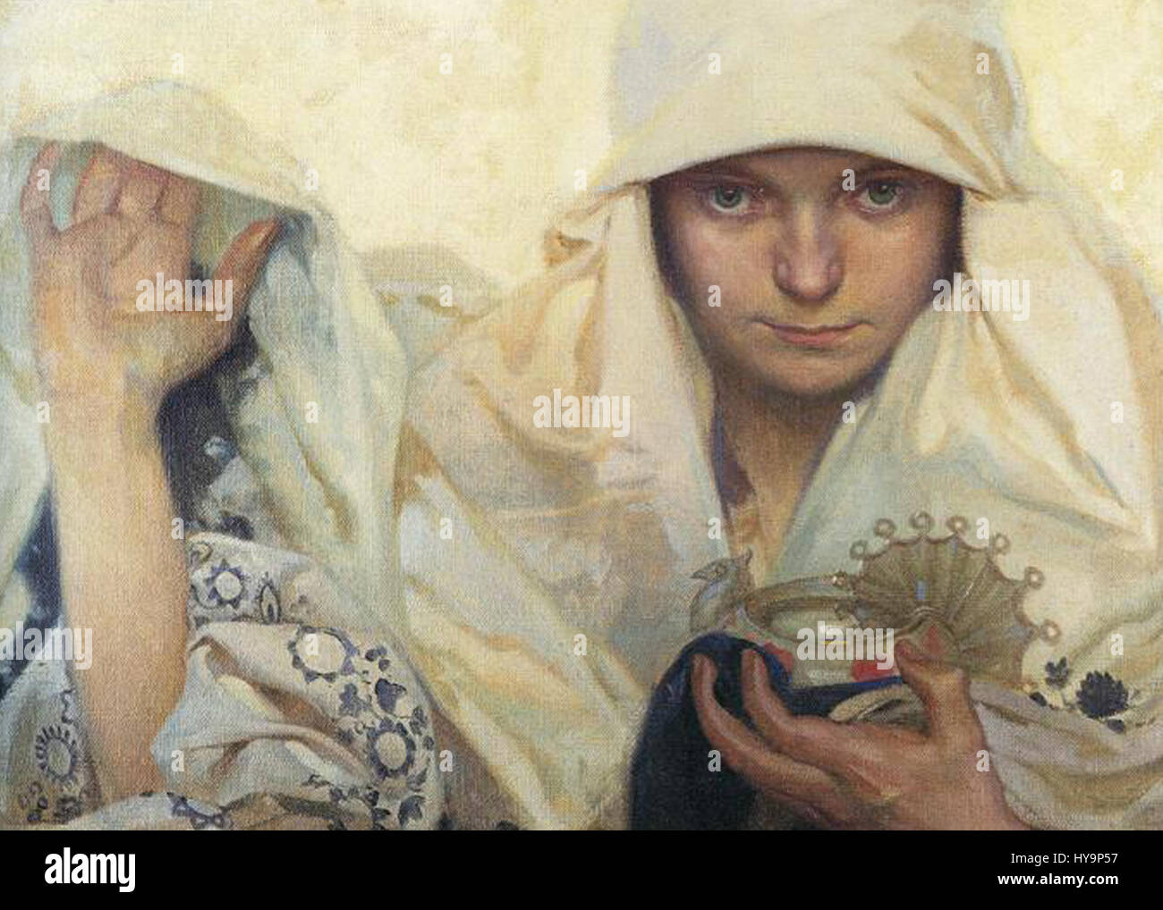 'Fate' by Alphonse Mucha is a piece that reflects his signature Art ...