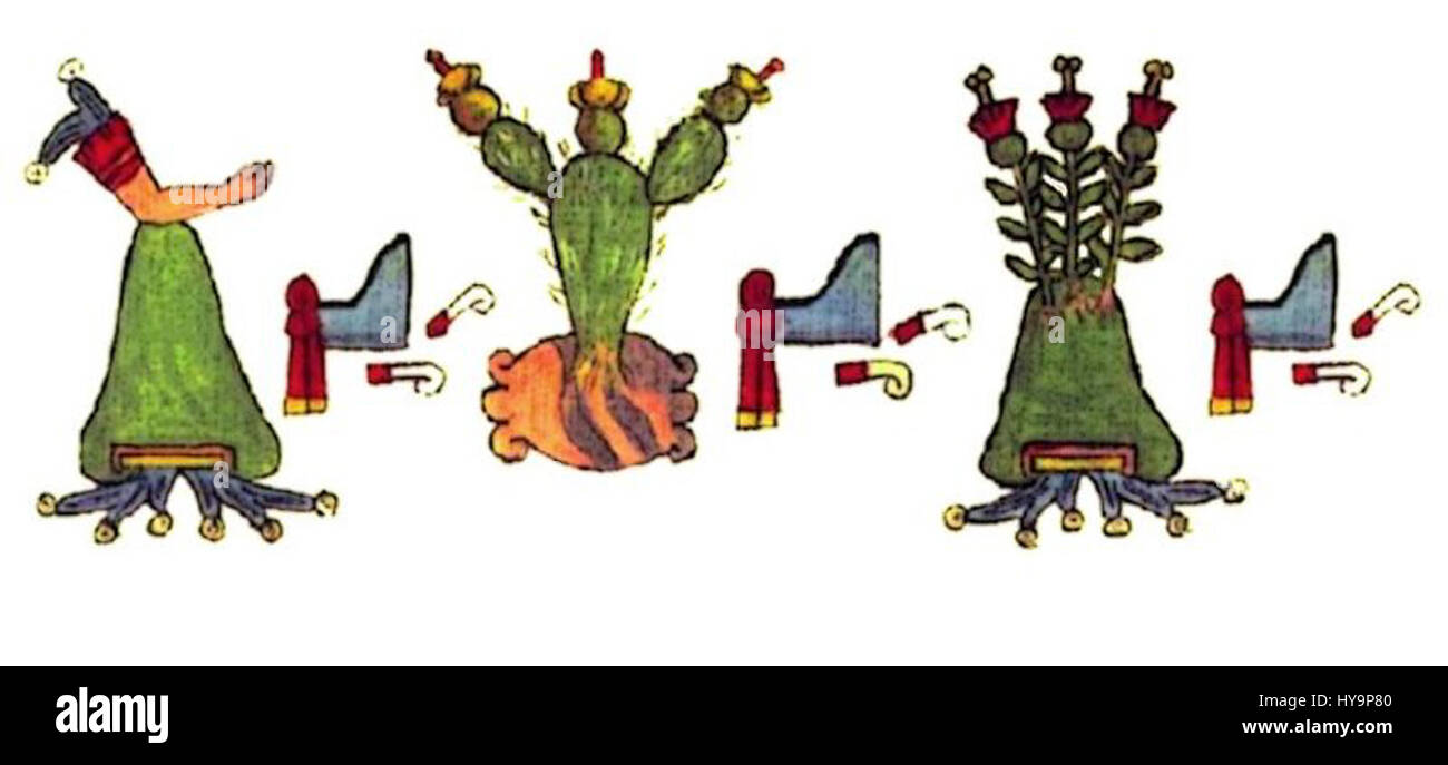 Tenochtitlan glyphs hi-res stock photography and images - Alamy