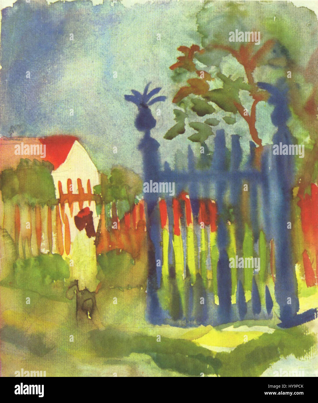 August Macke Work Of Art High Resolution Stock Photography and Images ...