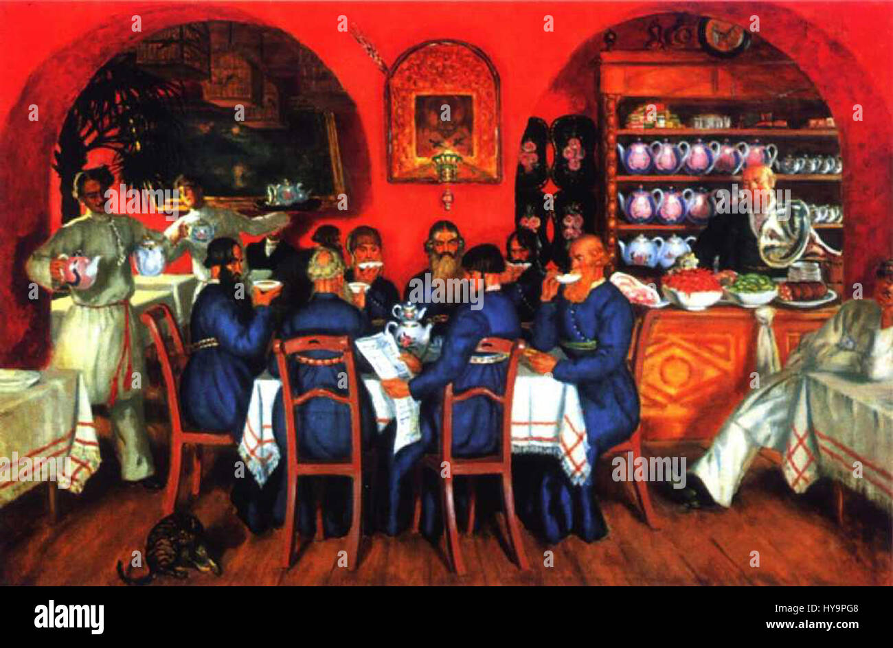 Boris kustodiev work of art hi-res stock photography and images - Alamy