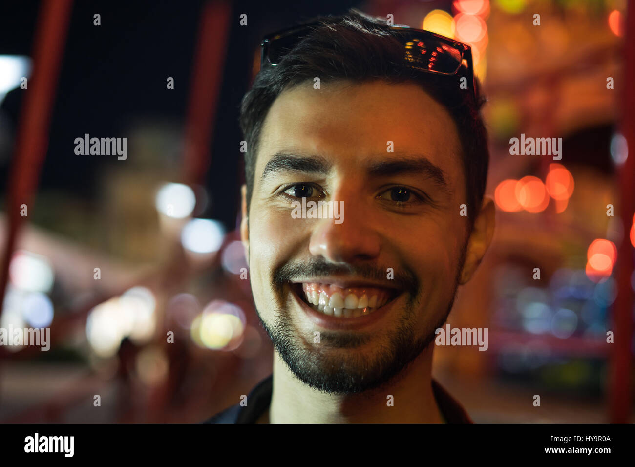 Smiling colorful face hi-res stock photography and images - Alamy