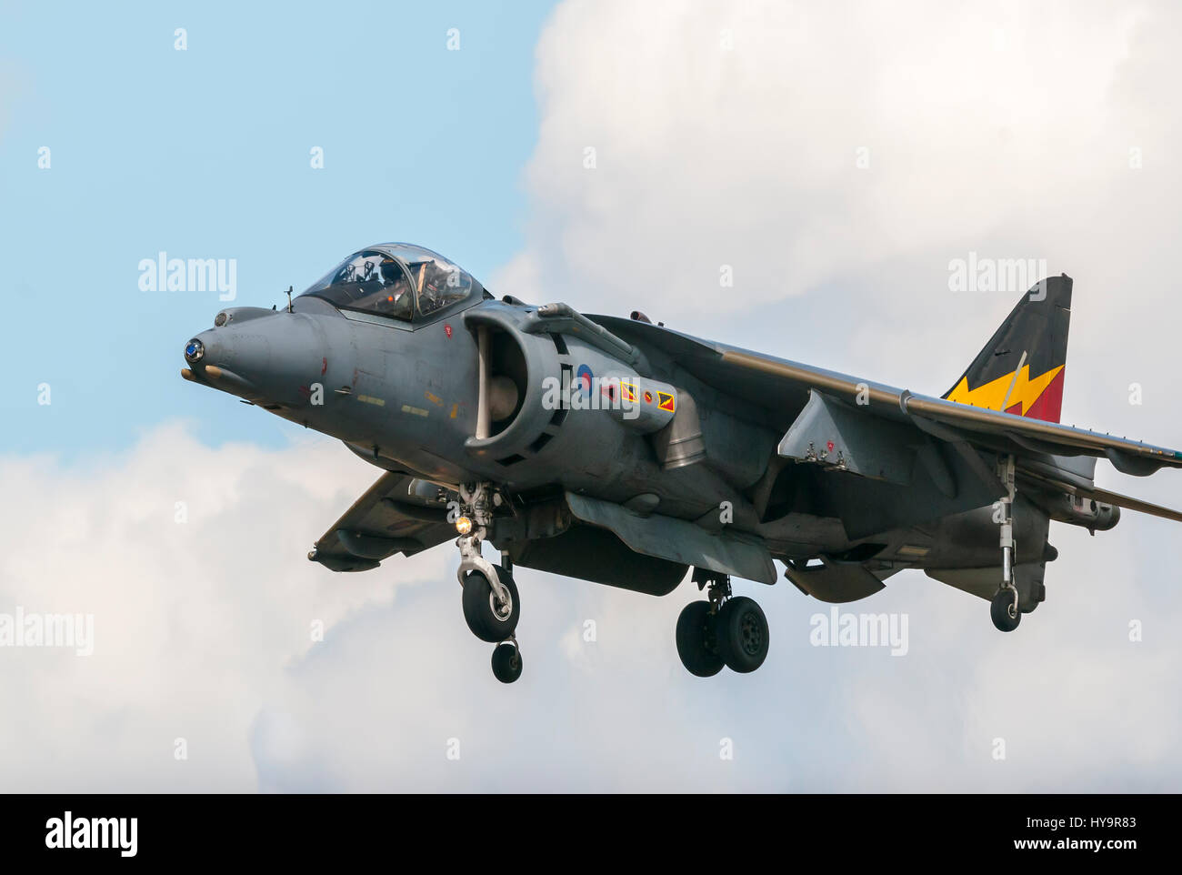 RAF Harrier ZG858 4SQN RIAT 2010 Stock Photo - Alamy