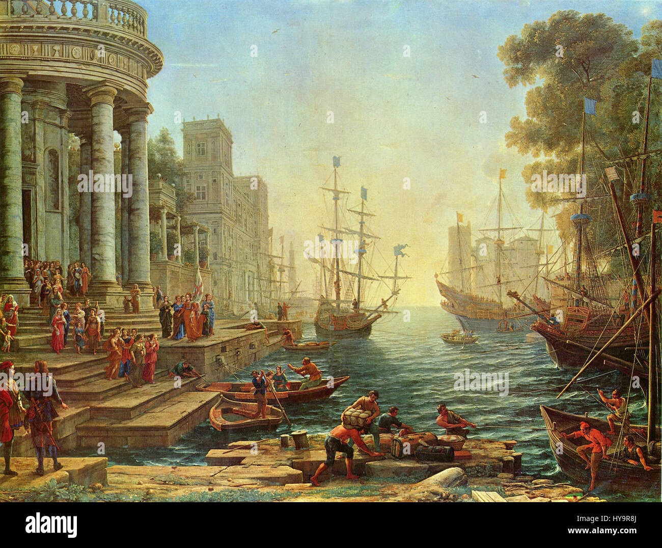 Claude Lorrain was a renowned French painter famous for his landscape ...