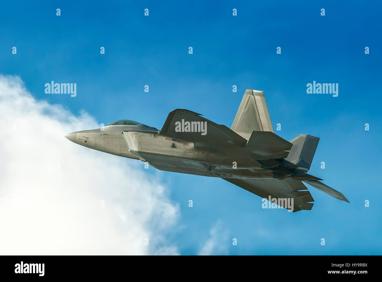 Lockheed Martin F22 Raptor Stock Photo - Alamy